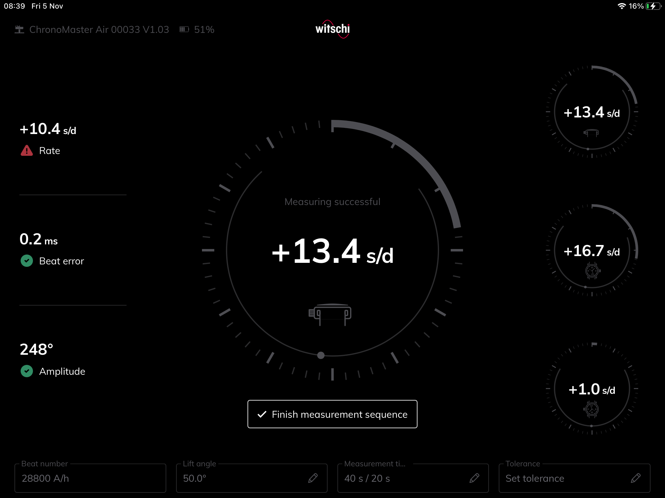 ChronoMaster App – Witschi
